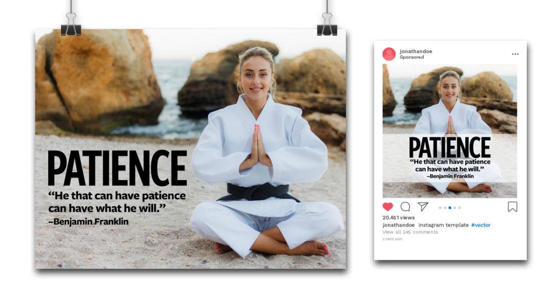 Patience Motivational Poster & Post – MA Biz Academy